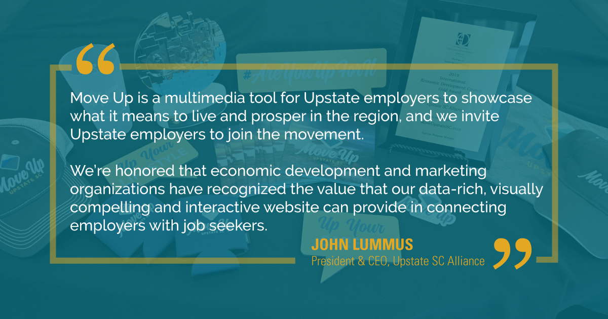 Move Up Talent Initiative Receives International Recognition - Upstate ...